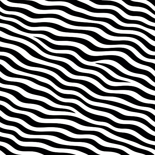 Stripes Sinuous Flow Pattern | Seamless Design | 12x12" Digital File ...