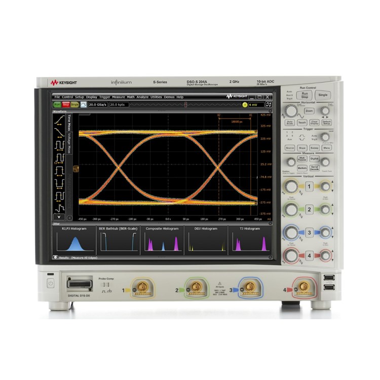 KEYSIGHT DSOS204A 고해상도 오실로스코프: 2 GHz, 아날로그 4채널 : 지니어스인더스트리 - 대한민국 No.1 ...
