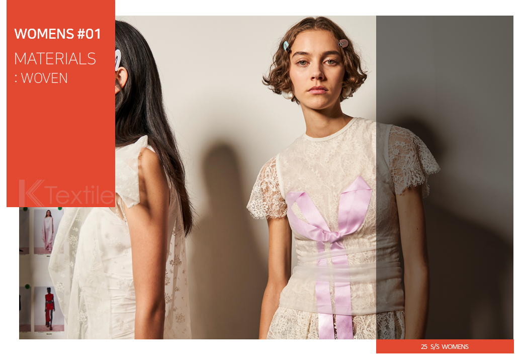25 S/S Fabric Trend Forecast: Women's Material: Woven : Fashion Trends and Digital Resources