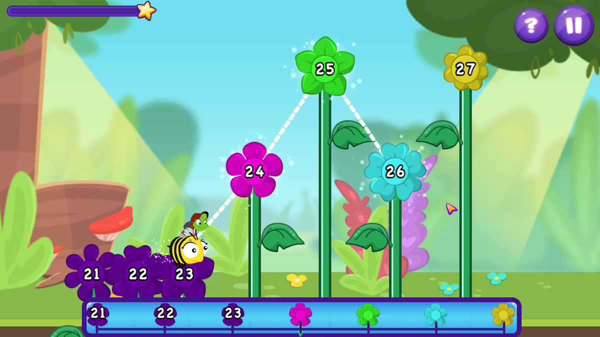 [수감각, 세기] Flight of the Bumblebee (Counting) : 클리어매스 - G1 레벨