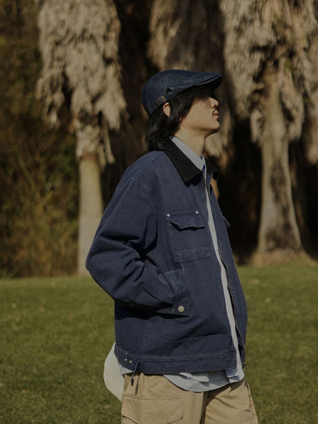 Cleanfit Corduroy Lapel Detroit Work Jacket : 더스터프(Dustuff)