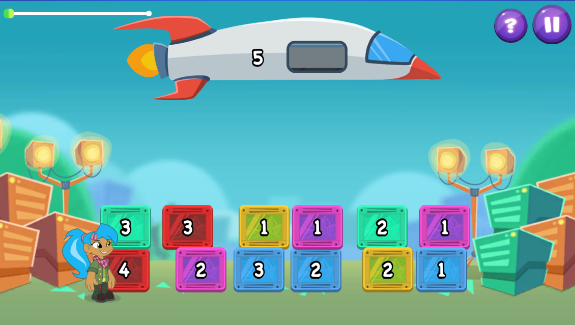 [연산, 덧셈, 암산] Ready For Takeoff (Mental Math, Addition) : 클리어매스 - G1 레벨