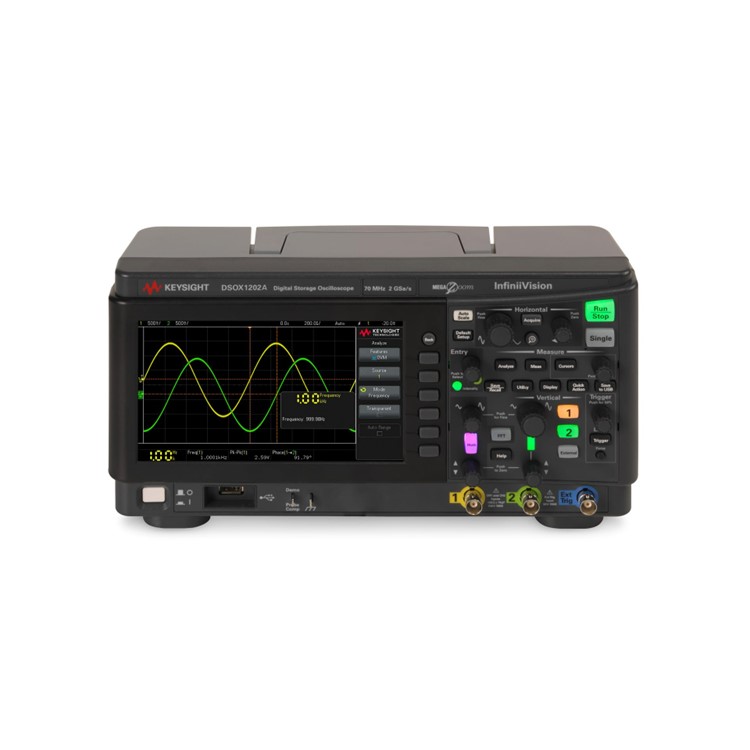 KEYSIGHT 키사이트 DSOX1202A 디지털 오실로스코프 70/100/200 MHz 2CH