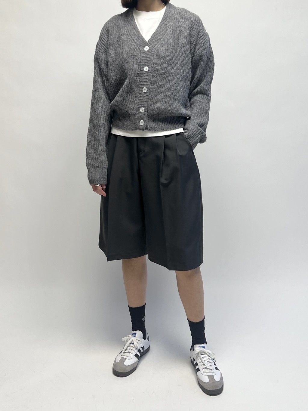 테일러드 버뮤다 팬츠 tailored bermuda pants : THE MARRANG