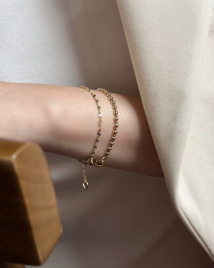 세실 하트 참 팔찌 ver.A : 에일린샵 Aileen Shop