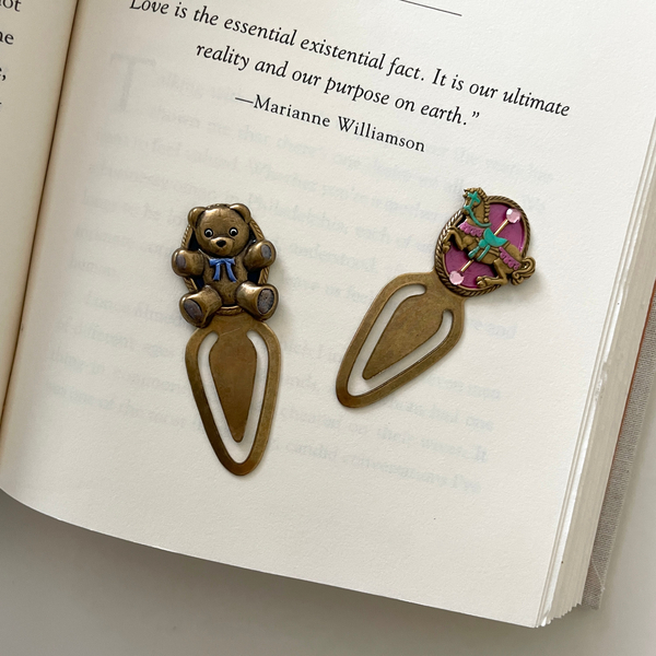 Brass Bookmark - 2 type : La Sauce