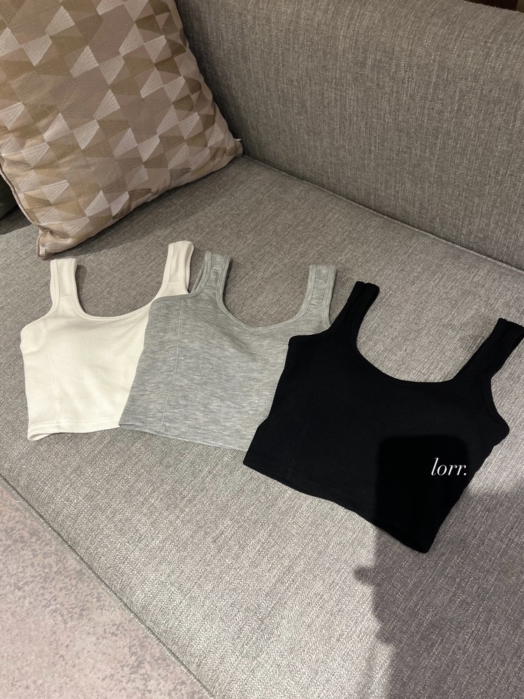 Perfact line crop cap top (high quality) : Lorr