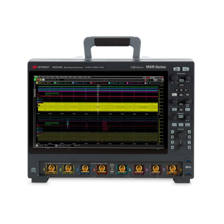 KEYSIGHT MXR258B Infiniium MXR B-시리즈 오실로스코프 : 2.5 GHz, 8 Channels : 지니 ...