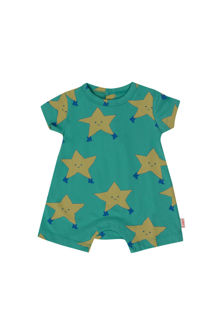 TINY COTTONS [BABY] DANCING STARS ONE-PIECE emerald 타이니코튼 24SS : 사라앤존 키즈수입편집샵