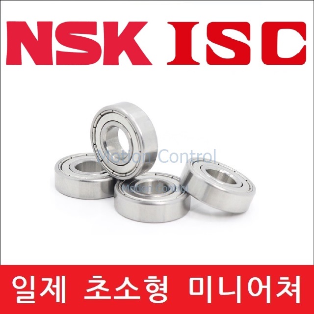일제 NSK ISC NTN MR106ZZ MR126ZZ 606ZZ 626ZZ 636ZZ 686ZZ 696ZZ 미니어쳐베어링 내경 6mm : 베어링웍스