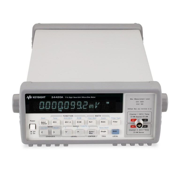 키사이트 KEYSIGHT 34420A 나노-볼트/마이크로-옴 미터, 7.5 디지트 (가격문의) : 굿맨시스템