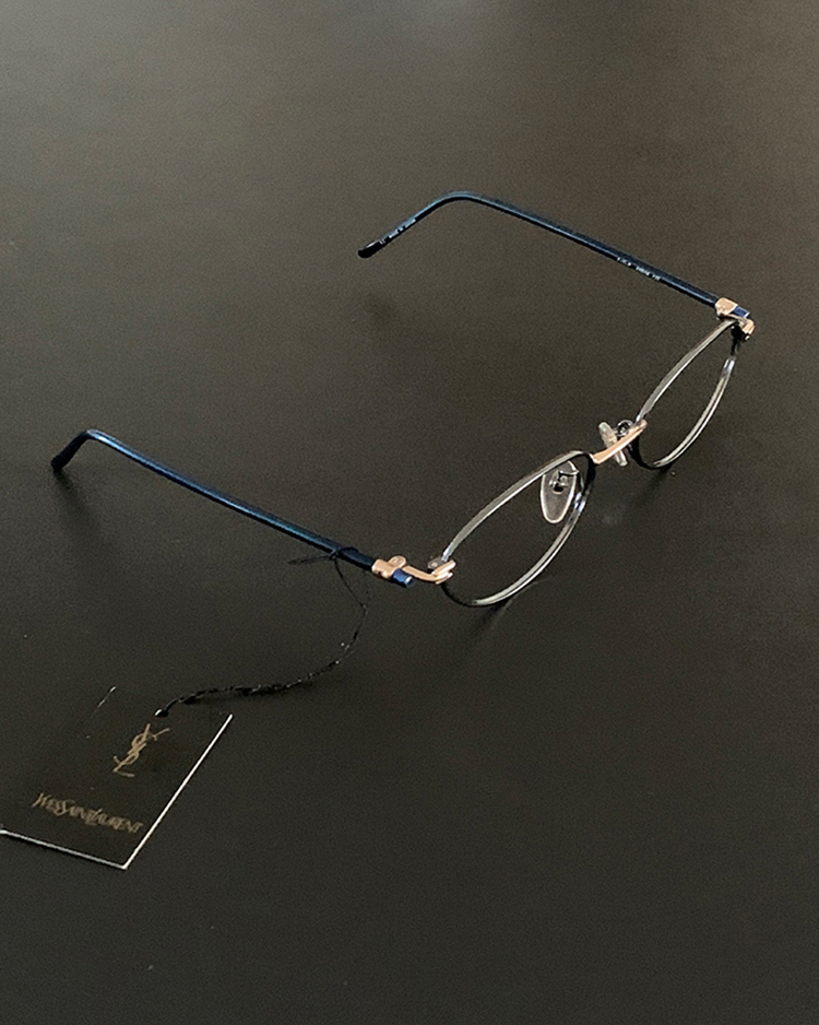 (Deadstock) 00’s Yves Saint Laurent Paris Eyeglasses : lilisun