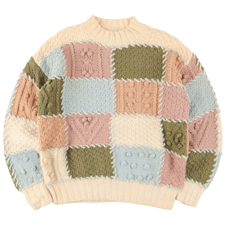 COUNTRY SWEATER *毛 100% : 패들러