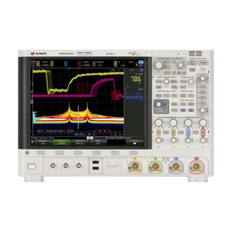 키사이트 KEYSIGHT DSOX6004A 오실로스코프: 1 GHz ~ 6 GHz, 아날로그 4채널 (가격문의) : 굿맨시스템