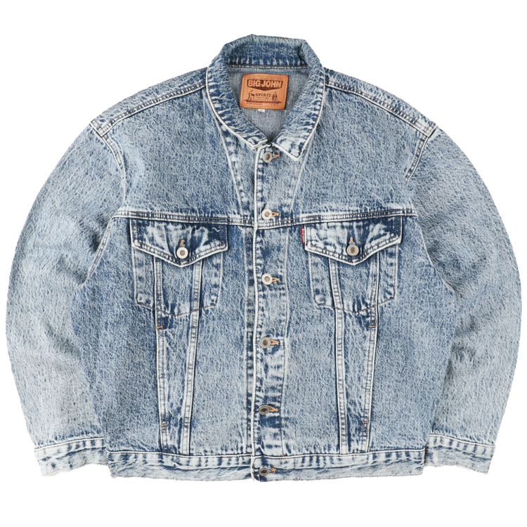 BIG JOHN STONE WASHED JACKET : 패들러