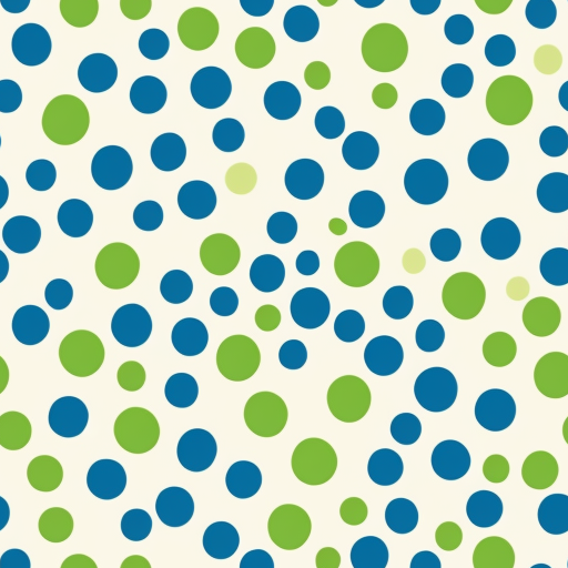 Geometric Spring Dots Array | Seamless Pattern | 12x12" Digital File ...
