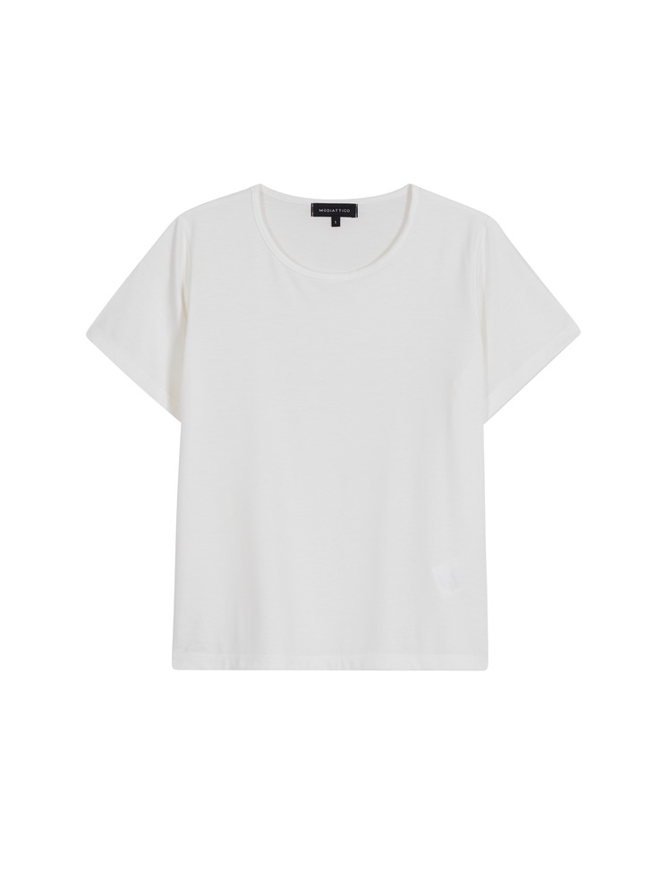 SOFT Basic T-Shirt White : MODIATTICO