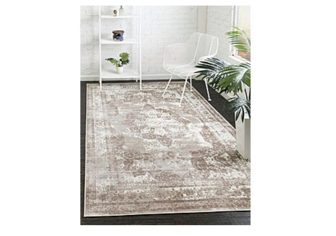6.1' x 9' Unique Loom Sofia Collection Traditional Rectangle Area Rugs ...