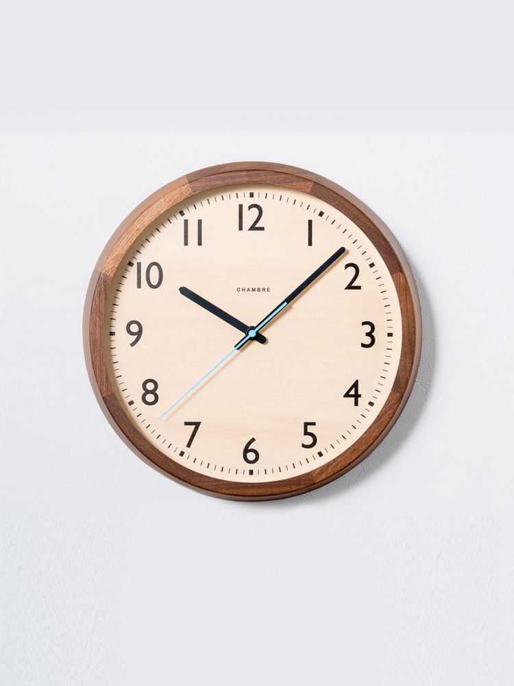 Drop Clock (walnut) : moromoro (모로모로 오브제)