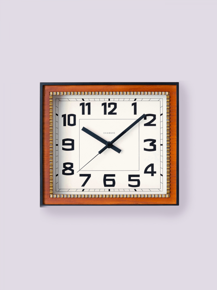 Brass Rectangle Clock : moromoro (모로모로 오브제)