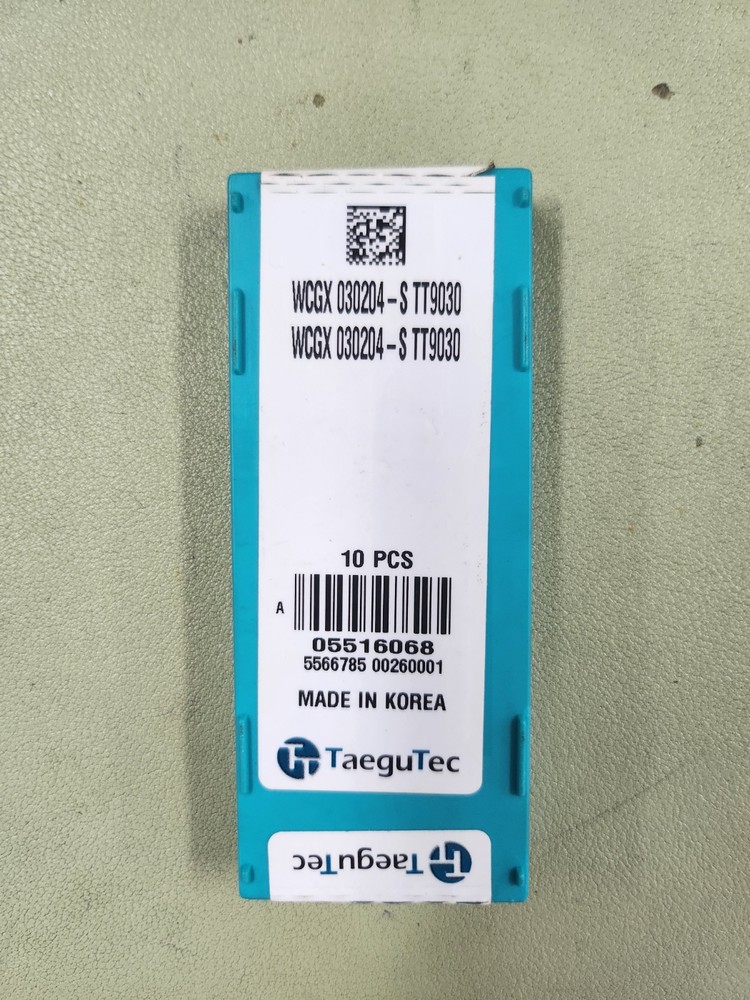 대구텍 WCGX 030204-S TT9030 : 창원팔용공구