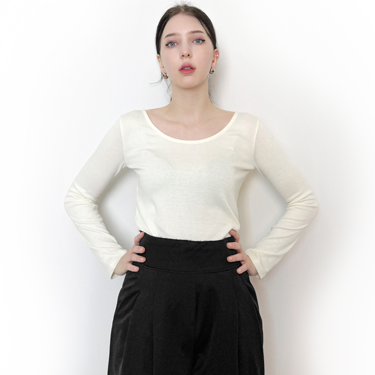 Deep U-neck T-Shirt (PW5R2TS11) : 파슨스 Parsons