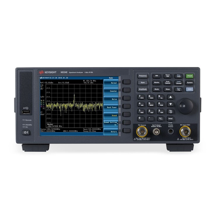 KEYSIGHT N9324C 기본 스펙트럼 분석기 (BSA) : 지니어스인더스트리 - 대한민국 No.1 산업장비 공급채널