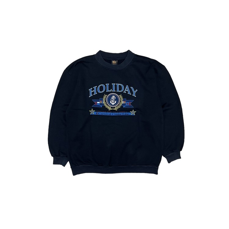 90s Sun Triangle Holiday Sweatshirt : 커넥티드도어 connected door
