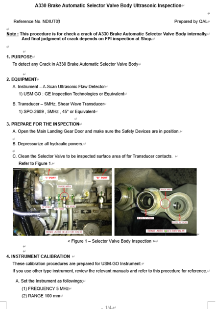 A330 BRAKE SELECTOR VALVE : KNANDTB