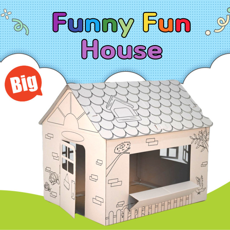 FUNNYFUN! PAPER HOUSE DIY KIT : JJ키즈놀이터