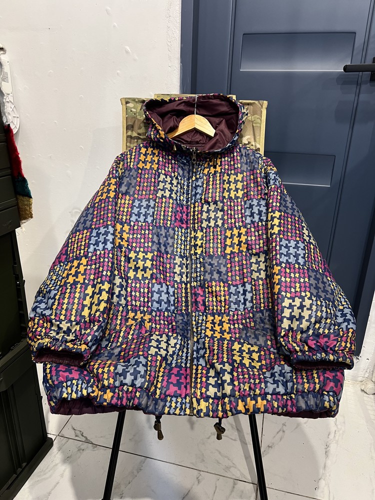 1990s MISSONI ITALY MADE CRAZY PATTERN JACKET : CHAGAWOON SWEATER