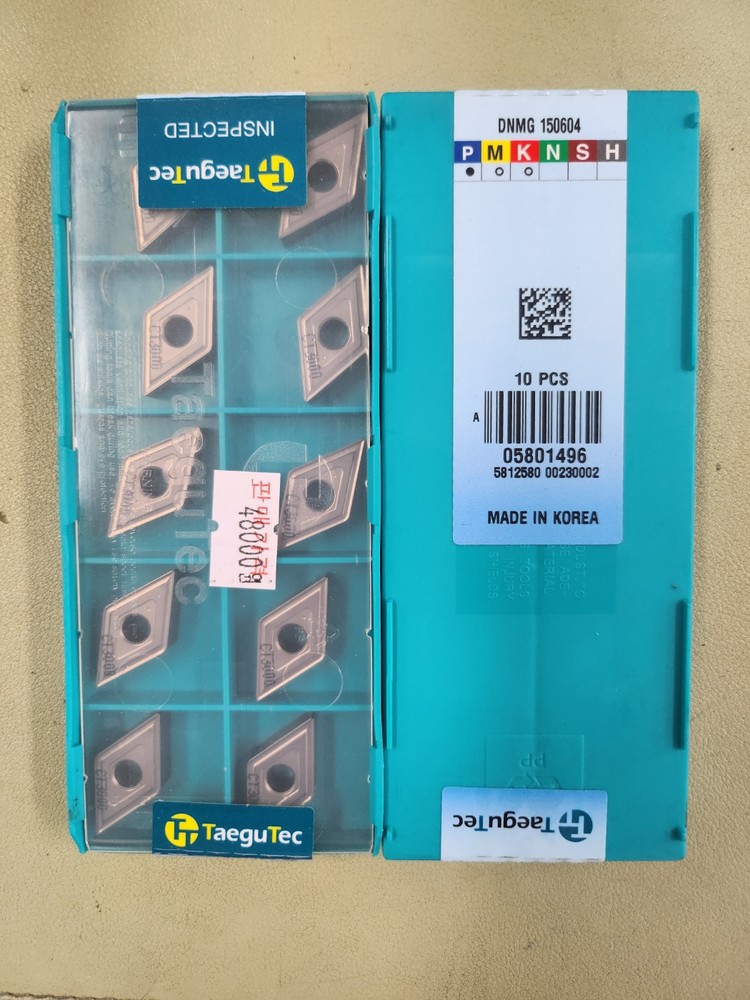 대구텍 DNMG 150604 CT3000 : 창원팔용공구