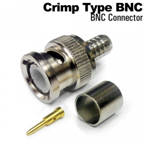 CCTV BNC Connector Crimp Type 5c