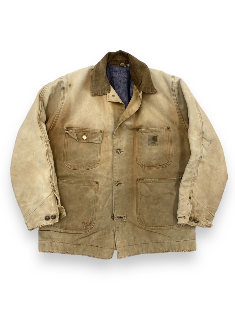 70's Carhartt Duck Canvas Chore Jacket (40,100-103) : 라이트하우스 스토어