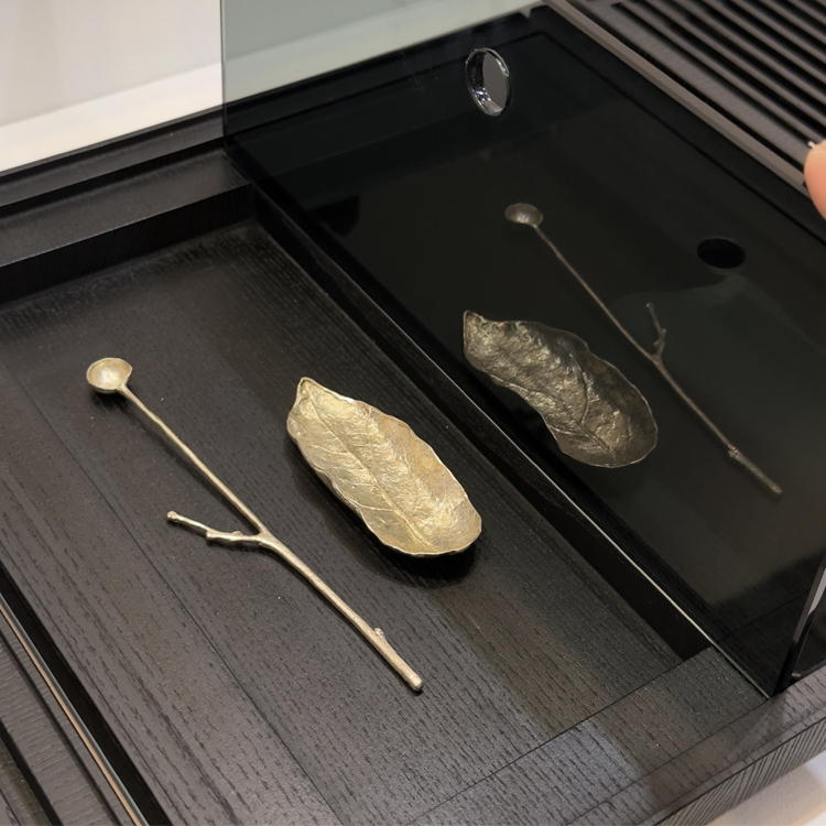 DAN SQUARE TRAY with glass : STUDIO DEETE - 스튜디오 디태