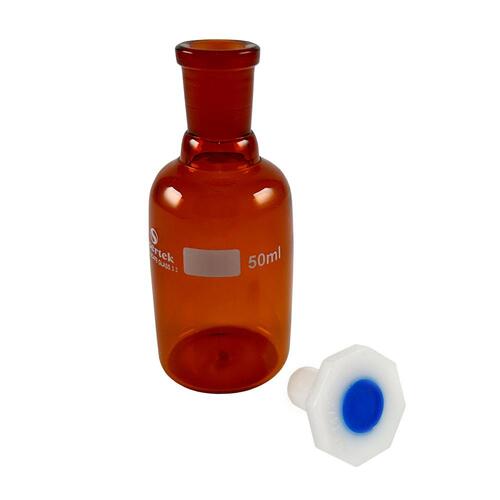 [유리초자] 엠버 세구 시약병 & PP 스토퍼 Reagent Amber Bottle, Narrow Mouth & PP ...
