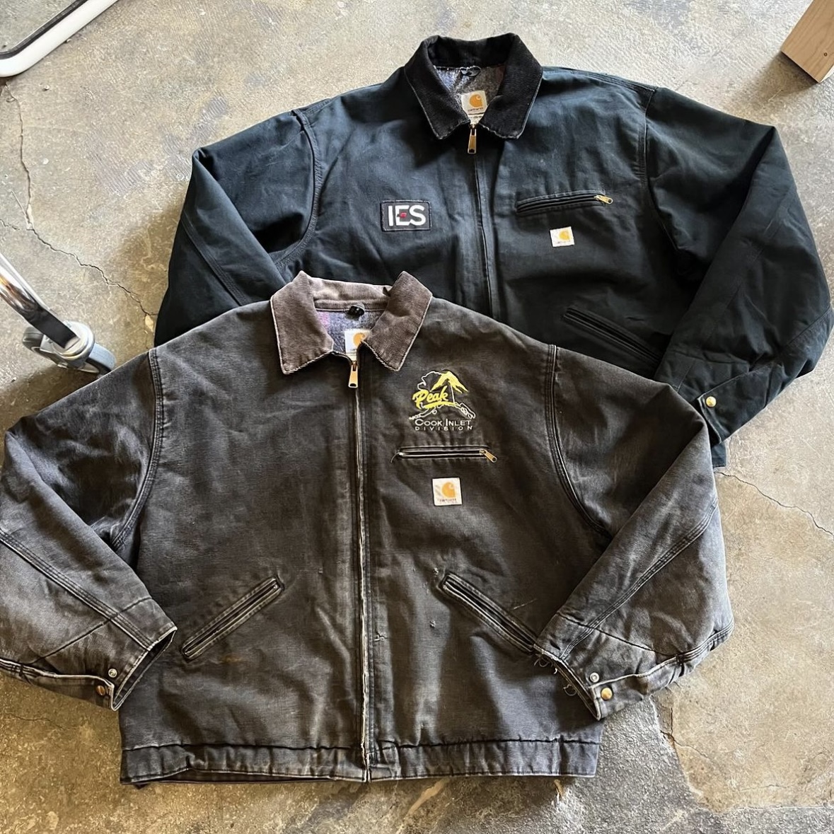 early 00s us made carhartt j01 detroit jacket : soberseoul