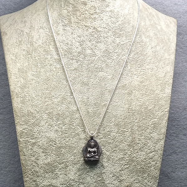 925 실버 엔틱 석가모니 부처님 목걸이 : 야크캬라반