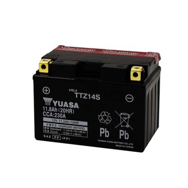 YTZ14S(TTZ14S) / YUASA 유아사 배터리(11.8AH) : 모토링크