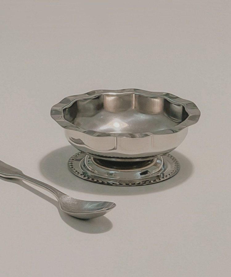 Stainless Dessert Bowl (2 Type) : 라플립 La Flipped
