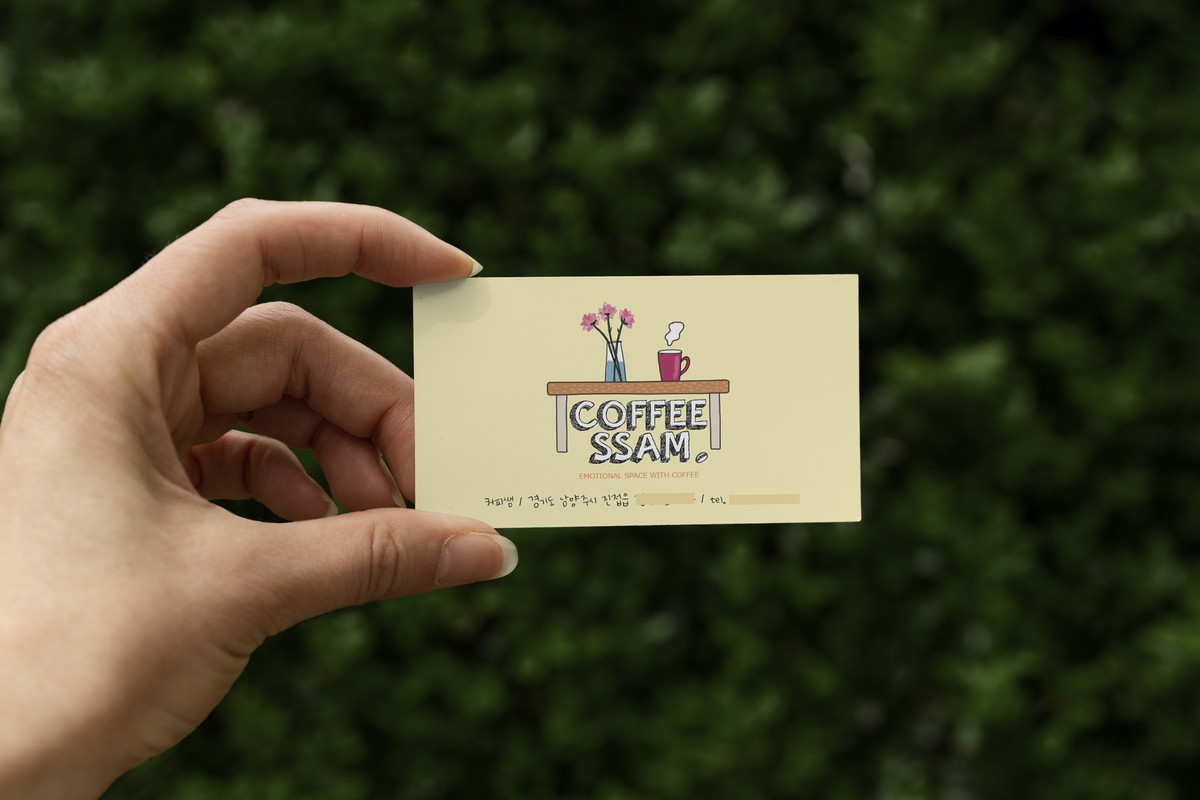 COFFEE SSAM 쿠폰 디자인 : branding