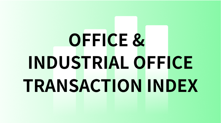 [ 2023 2Q ] Office & Industrial Office Complex Transaction Index Report ...