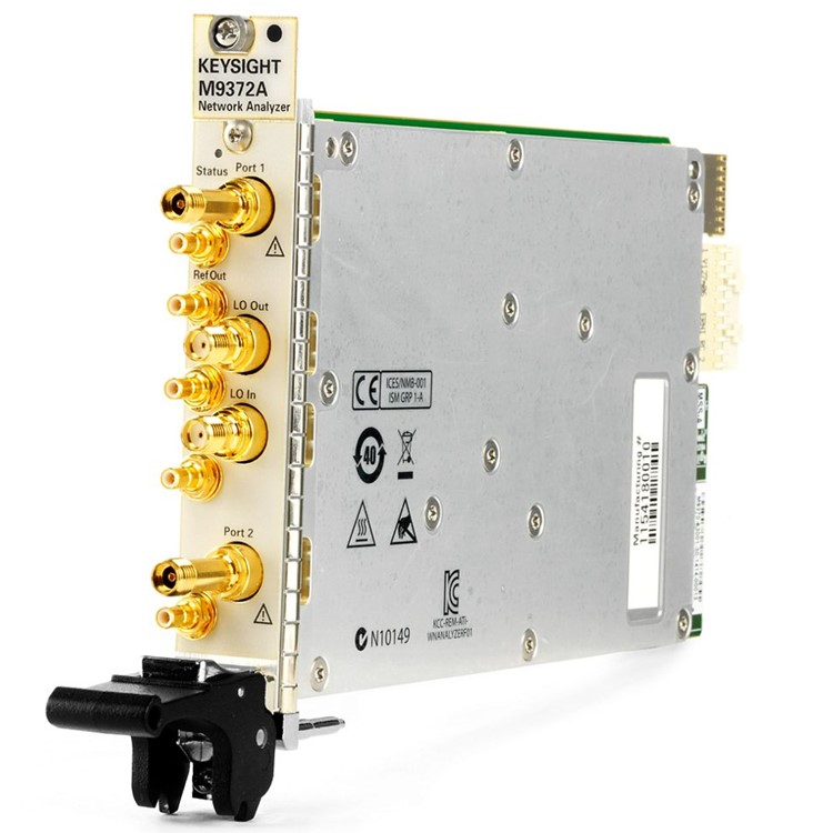 KEYSIGHT 키사이트 M9372A PXI 벡터 네트워크 분석기, 300 kHz ~ 9 GHz