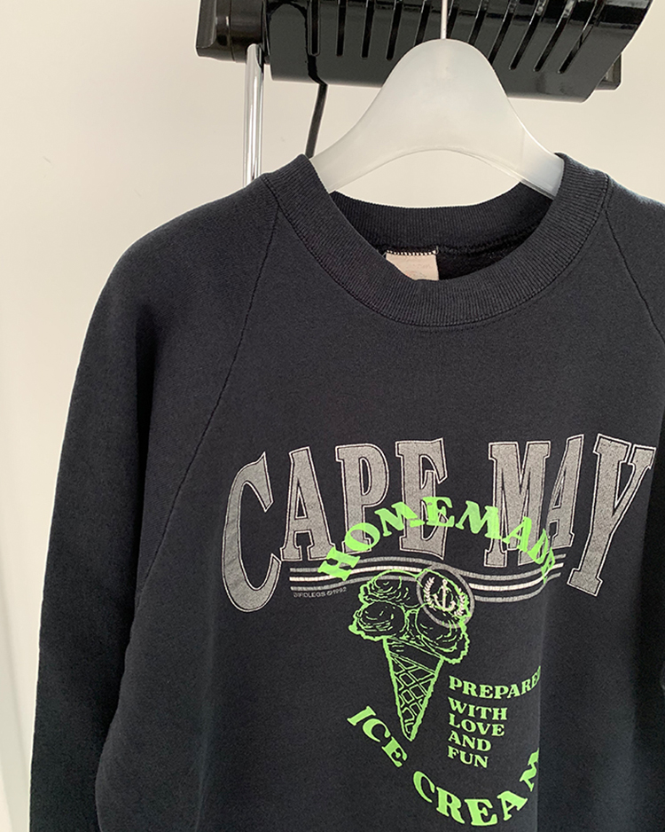 Vintage "HOMEMADE ICE CREAM" Sweatshirt : lilisun