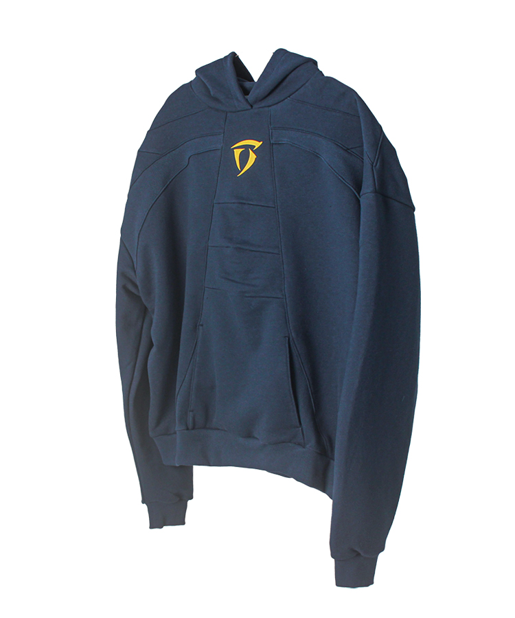 THEY CALL ME - 023 BAT HOODIE Blue : THEY CALL ME 데이 콜 미