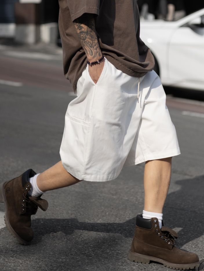 Side pocket bermuda cotton pants [ACH231BO058] : ACHRO(아크로)