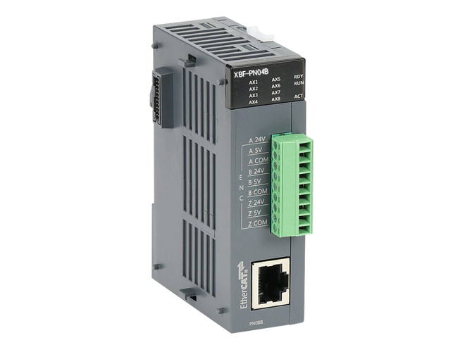 XBF-PN04B, EtherCAT 위치결정 모듈, 4축, XGB증설카드, 위치결정카드 : 투에스케이