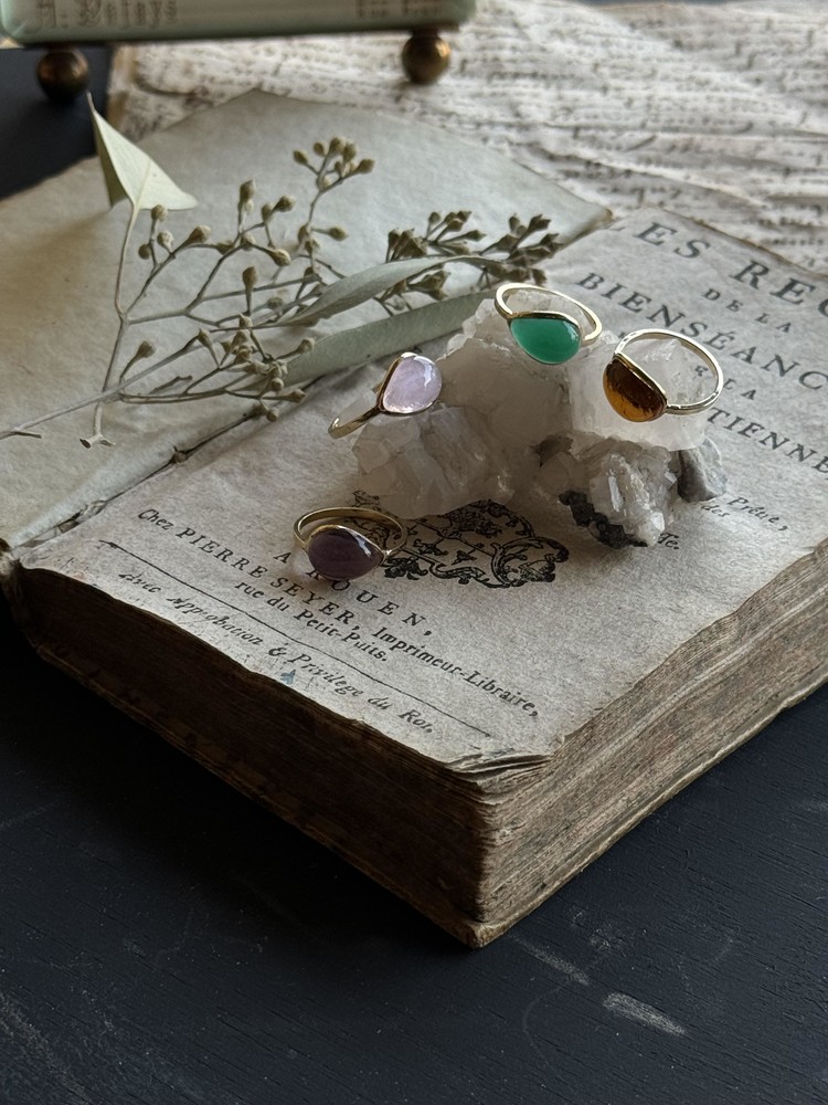 stone ring : Jamie collections