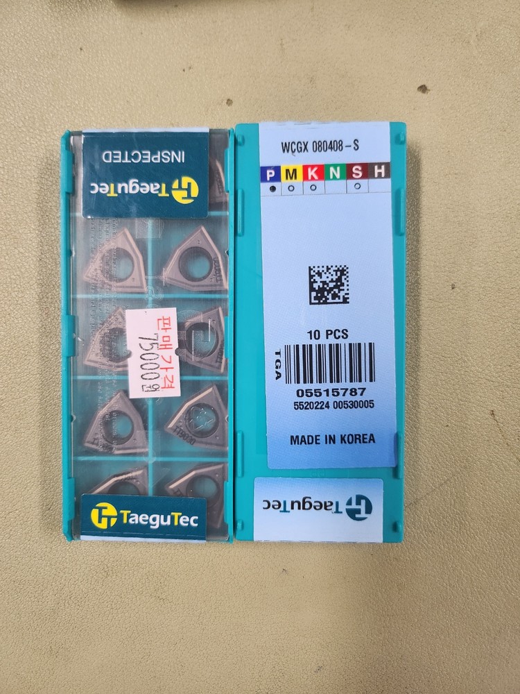 대구텍 WCGX 080408-S TT9030 : 창원팔용공구