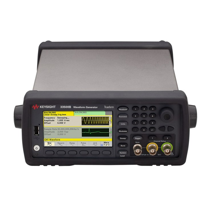 KEYSIGHT 33512B 파형 생성기, 20 MHz, 2채널(임의 버전 포함) : 지니어스인더스트리 - 대한민국 No.1 ...